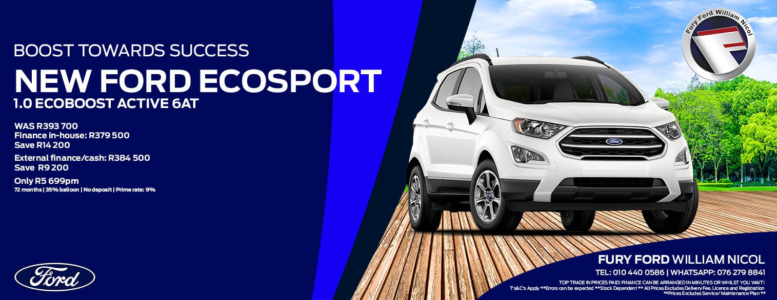 Fury Ford William Nicol New Car Offers